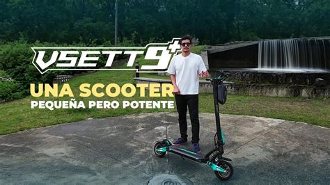 Conoce La Scooter Eléctrica Vsset 9 Ágil Rápida Y Perfecta Para