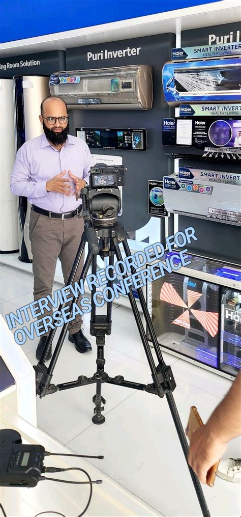 Muhammad Abrar On Linkedin Interview Recording For Overseas Conference