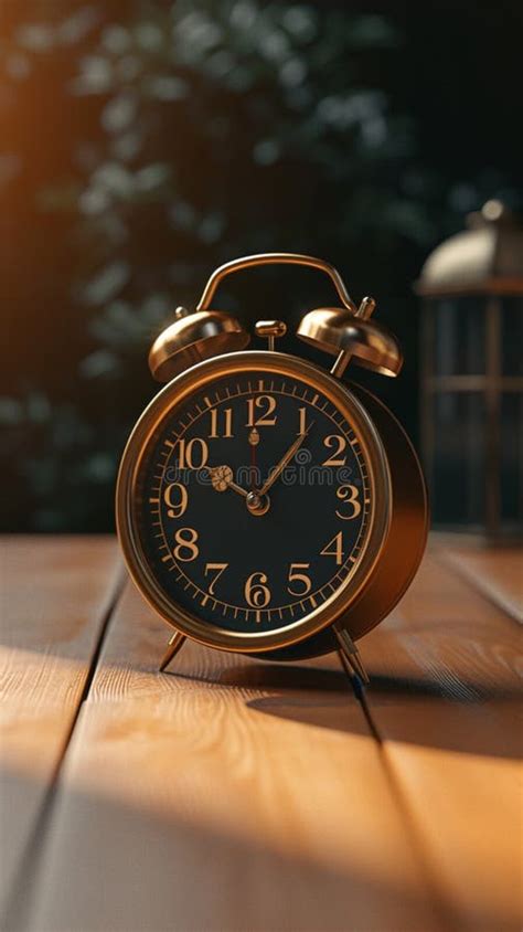 Business Efficiency Clock On Table Organization Success Profitable