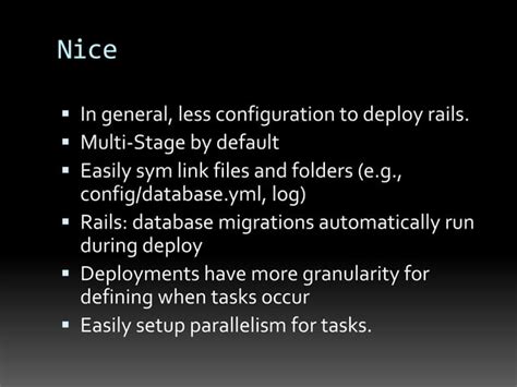 Capistrano Deployment Ppt
