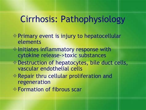 Cirrhosis And Portal Hypertension Ppt