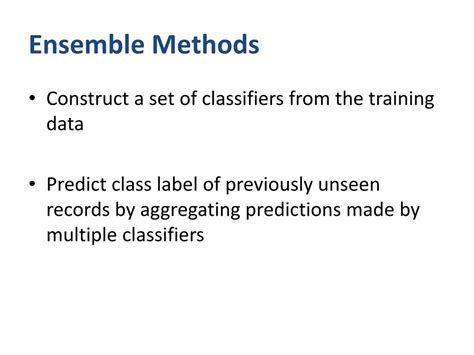 Ppt Ensemble Classifiers Powerpoint Presentation Free Download Id
