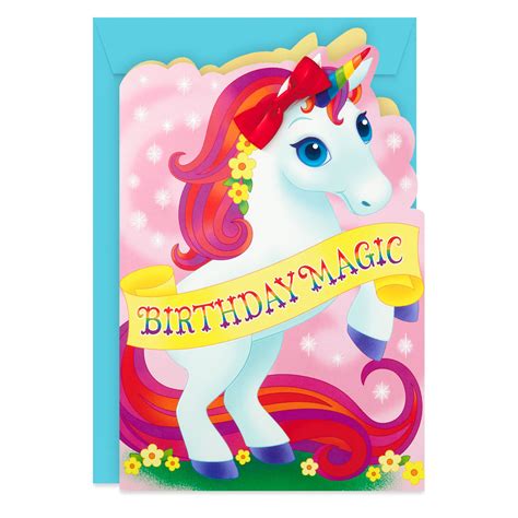 16 Birthday Magic Unicorn Jumbo Birthday Card Greeting Cards Hallmark