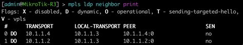 Juniper To Mikrotik MPLS Commands StubArea Net