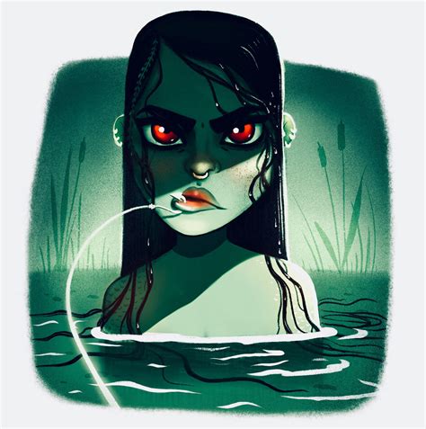Angry Mermaid On Behance