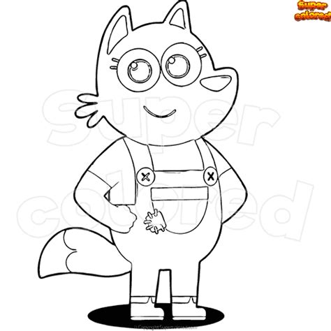 Coloring Page Milo Tilly