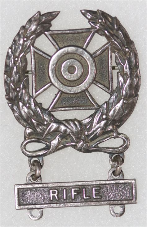 Army Rifle Qualification Badges