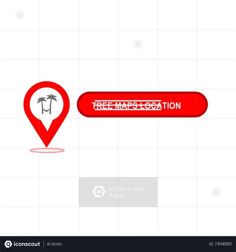Tree Maps Location Animated Icon Download In Json Lottie Or Mp4 Format