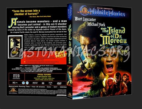 The Island Of Dr Moreau Dvd Cover Dvd Covers And Labels By Customaniacs