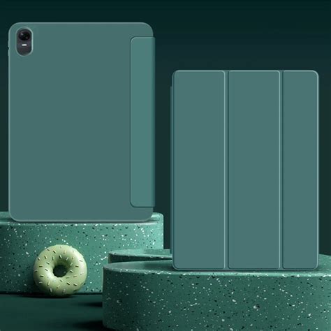 เคสหนังนิ่ม ฝาพับสามทบ พร้อมขาตั้ง สําหรับ Honor Pad X9 Eln W09 2023 X8