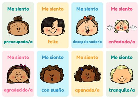 Caras De Emociones Para Imprimir