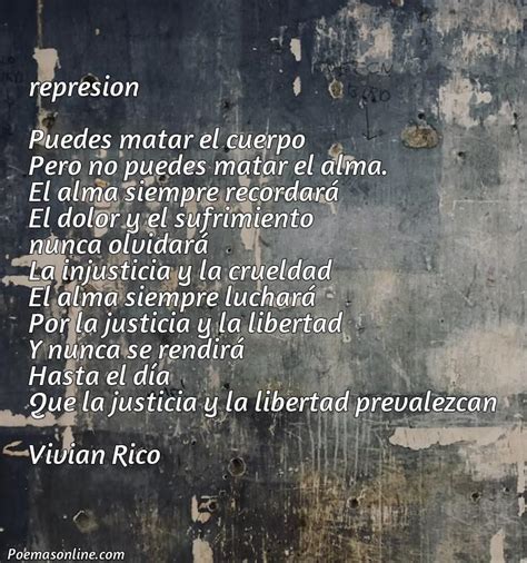 Cinco Poemas Sobre La Represión Franquista Poemas Online