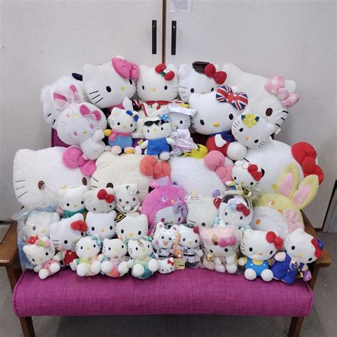 【やや傷や汚れあり】nr414 1スタ ハローキティ サンリオ ぬいぐるみ キティちゃん まとめ Sanrio Hallokitty