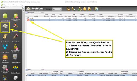 1 Première étape Requise Rithmic Trader Pro