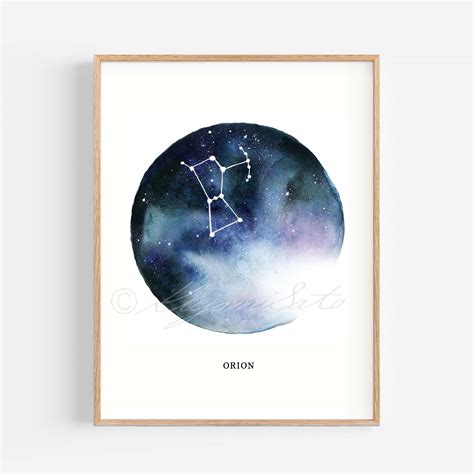 Orion Constellation Art The Forest Cloak