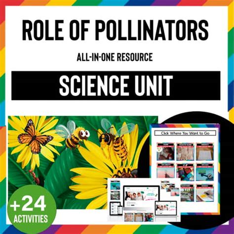 All In One Role Of Pollinators Science Unit Reading Writing Art And More