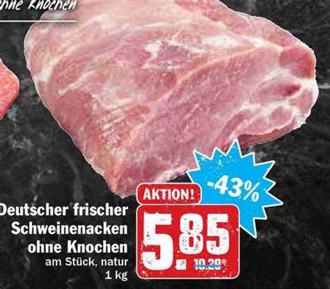 Schweinenacken Ohne Knochen Angebot Bei Hit