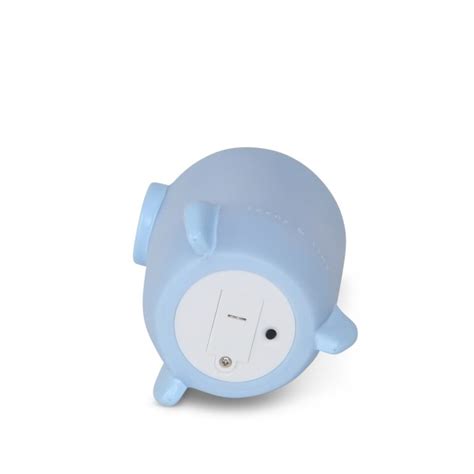 Delight Decor Teeny Tiny Night Light Rocket Babe Light Small Blue Leo Bella