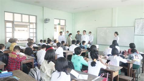 ကယားပြည်နယ်ဝန်ကြီးချုပ် ဦးဇော်မျိုးတင် လွိုင်ကော်မြို့နယ်အတွင်းရှိ အခ