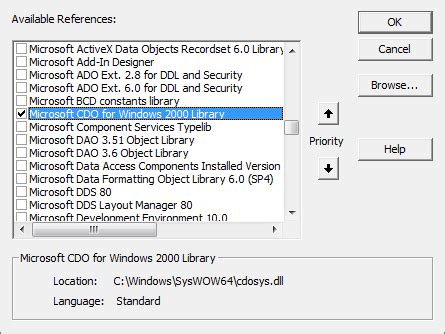 Send Email With Excel VBA Via CDO Through GMail