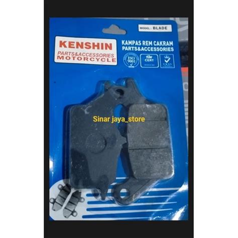Jual Dispad Depan Kain Rem Cakram Kampas Cakram Blade Revo Abs Supra FI Supra Helm In Revo