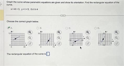 Solved Graph The Curve Whose Parametric Equations Are Given Chegg