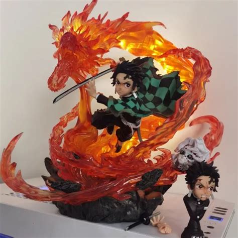 Anime Demon Slayer Kimetsu No Yaiba Kamado Tanjirou Pvc Figure New