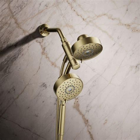 Gold Kohler Dual Shower Heads The Home Depot