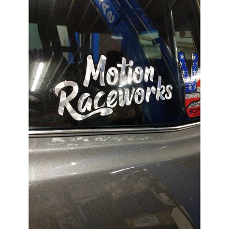 Motion Raceworks Stickers And Decals