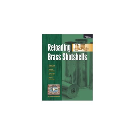 Bpi Brass Shotshell Reloading Manual 1st Ed Graf And Sons