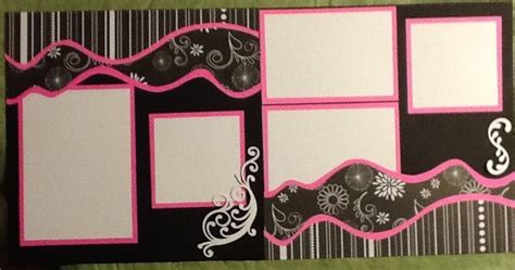 Hot Pinky Wedding Scrapbook Pages Kiwi Lane Designs Wedding