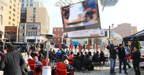 Brampton Airing Toronto Maple Leafs Playoff Games At Garden Square