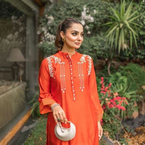 Hand Embroidery Suit Design Punjabi Suit Orange Fashion Doctorz