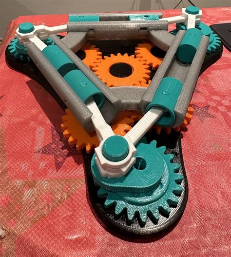 3d Printable Napier Deltic Engine Model・cults