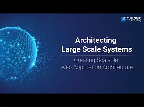 architecting large scale systems creating scalable web application