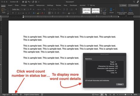 How To Count Words In Microsoft Word The Techie Senior