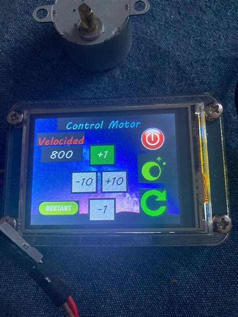Control De Stepper Con Arduino Y Nextion Proyectos Arduino Forum