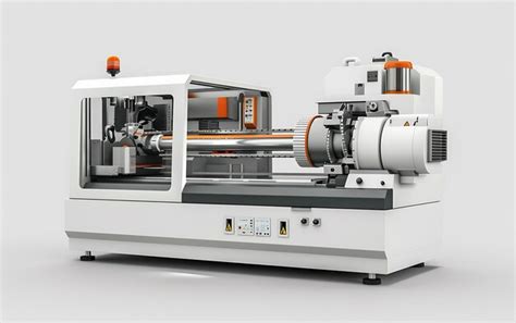 NST Machine Isolated On White Background Premium AI Generated Image