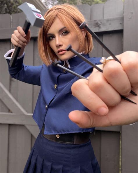 Nobara Kugisaki Cosplay Cosplay Woman Cute Pants Outfits Cosplay Girls