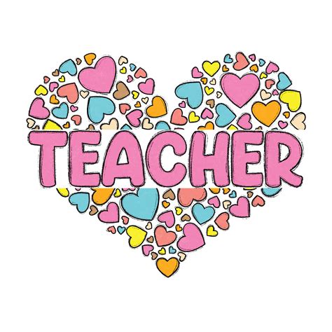 Cute Teacher Day Design Dtf Ready To Press Dtf Dallas Dtfdallas
