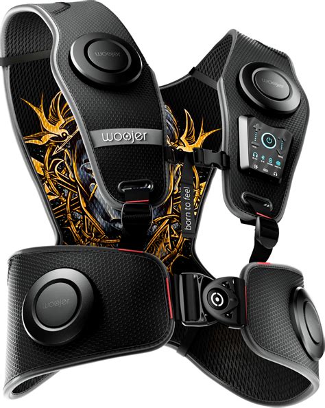 Woojer Fortnite High Fidelity Haptic Vest 3 Midas Edition For Games