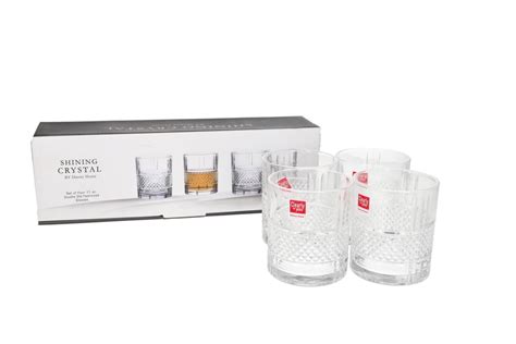 Whisky Glasses Set 4pcs 315ml Danny Home