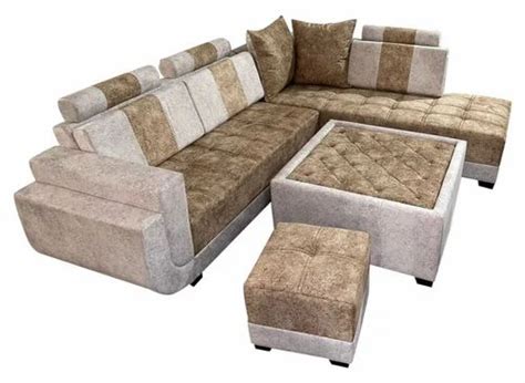Seater Sheesham Wood L Shape Sofa Set At Rs Set In New Delhi ID