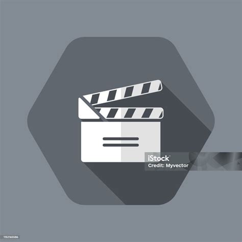 박수 아이콘입니다 최소한의 현대적인 디자인으로 평평 하 고 깨끗 하며 최소한의 고립 된 벡터 일러스트 감독에 대한 스톡 벡터