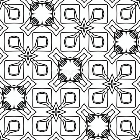 Simple And Striking Black And White Geometric Cross Pattern Modern