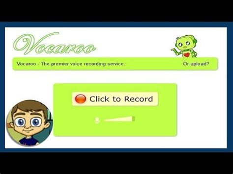 Vocaroo Tutorial Record Your Voice Online Make Audio QR Codes The