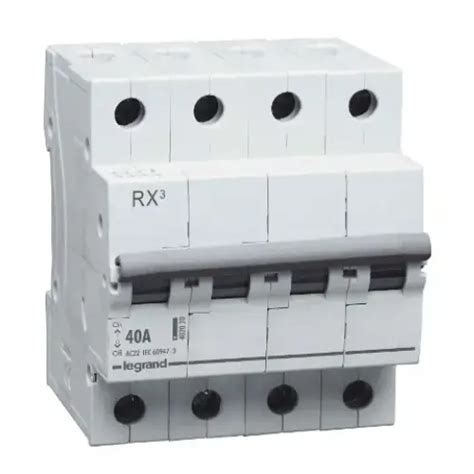 Buy Legrand Rx3 40a 4 Pole Isolator Online At Best Prices