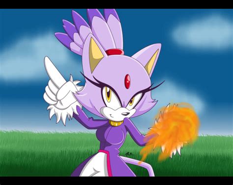 Sonic X Blaze By Voodootripp On Deviantart