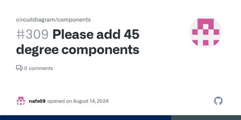 Please Add Degree Components Issue Circuitdiagram Components GitHub