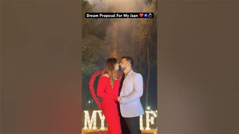 Finally Marriage Propose Kar Hi Diya 💍 ️ Proposal Marriageproposal